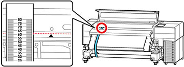 Adjusting the Auto Take-up Reel (Parallel Adjustment)