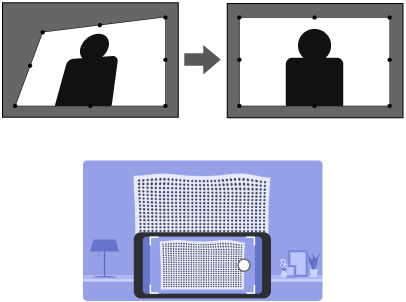Correcting Distortion in the Image Using the Wizard