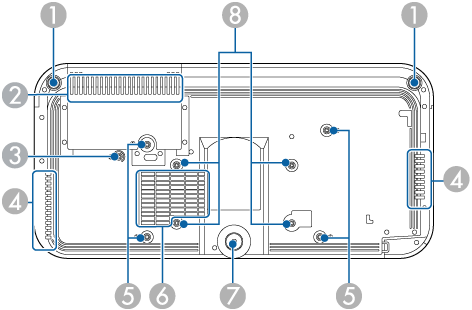 Projector Parts - Base