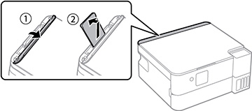 Loading Paper in the Rear Paper Feeder
