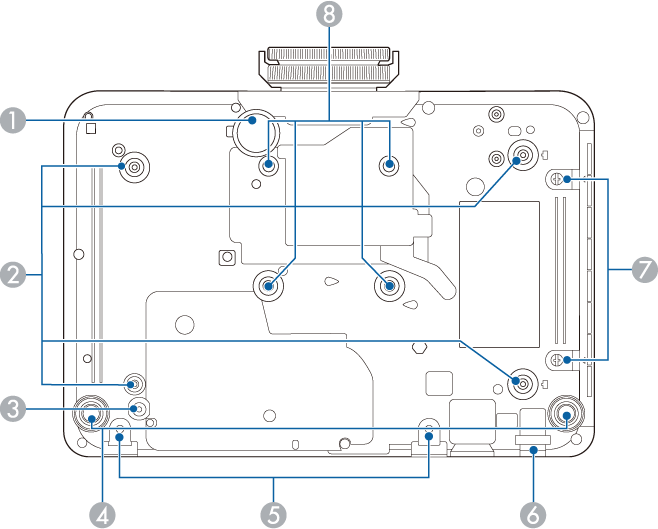 Projector Parts - Base