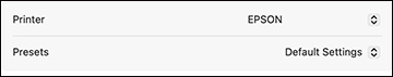 Selecting Basic Print Settings - Mac