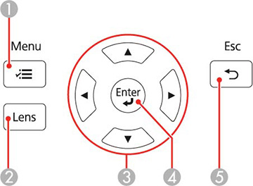 Projector Parts - Rear
