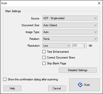 Scanning with Document Capture Pro and Document Capture