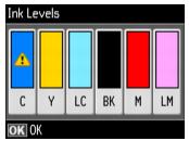 Check Cartridge Status
