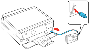 Connecting and Printing From a Camera