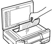 Place Documents on the Scanner Glass