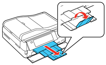 Loading Paper in the Photo Tray
