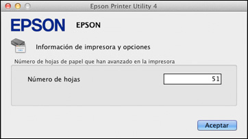 Cómo revisar el contador de hojas - OS X