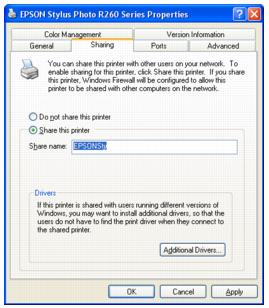 Setting Up Network Printing