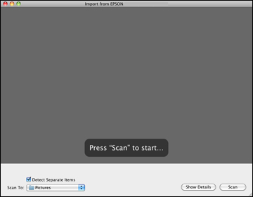 Scanning With Mac OS X 10.6/10.7