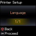 Changing LCD Screen Language