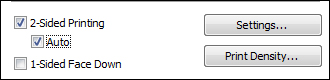 Selecting Double-sided Printing Settings - Windows