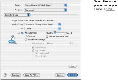 Printing on Roll Paper