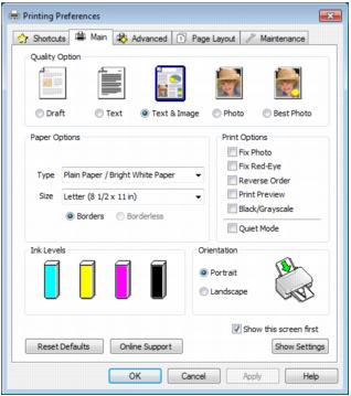 Print From a Program