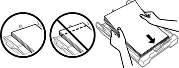 Loading Paper for Documents in the Cassette