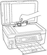 Place Documents on the Scanner Glass