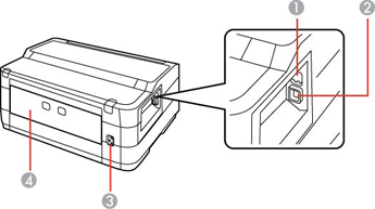 Printer Parts - Back