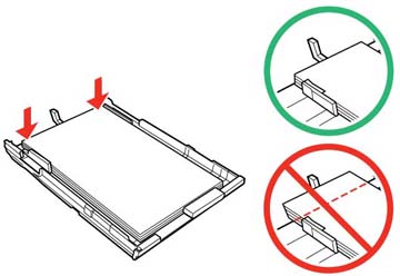 Loading Plain Paper in the Cassette