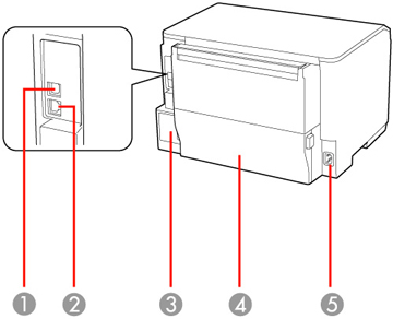 Printer Parts - Back