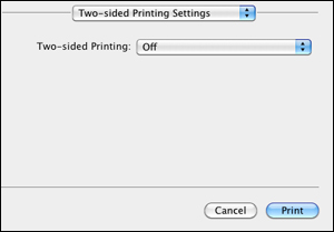 Selecting Double-sided Printing Settings - Standard EPSON Printer ...