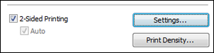 Selecting Double-sided Printing Settings - Windows