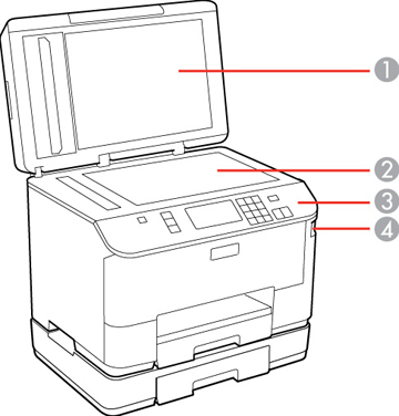Printer Parts - Front