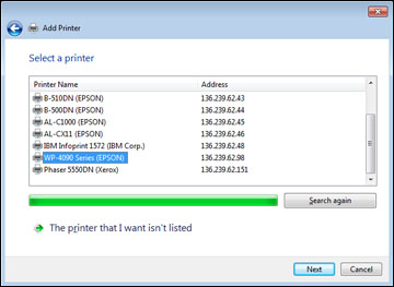 Installing the PCL or PostScript Printer Software - Windows 7/Windows Vista
