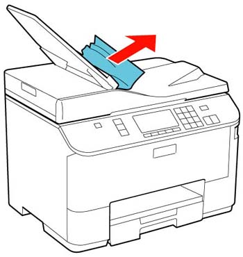 Document Jams in the Automatic Document Feeder
