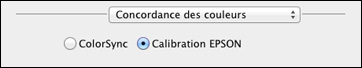 Gestion des couleurs - Mac OS X